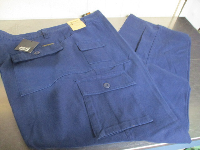 Yahoo!オークション - U42/未使用 120cm 作業服 大きいサイズ カーゴパ...