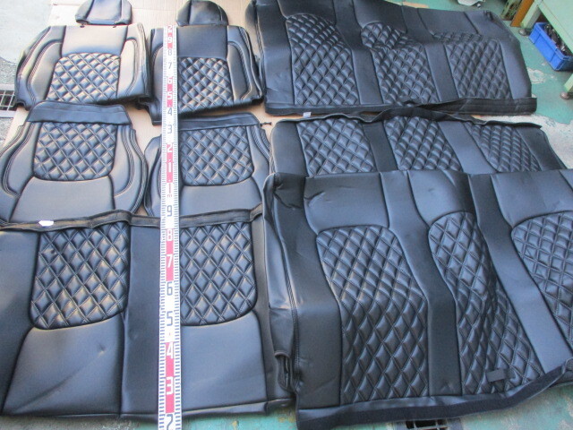 Yahoo!オークション - AA1/未使用 ハイエース シートカバー 200系 PVC...