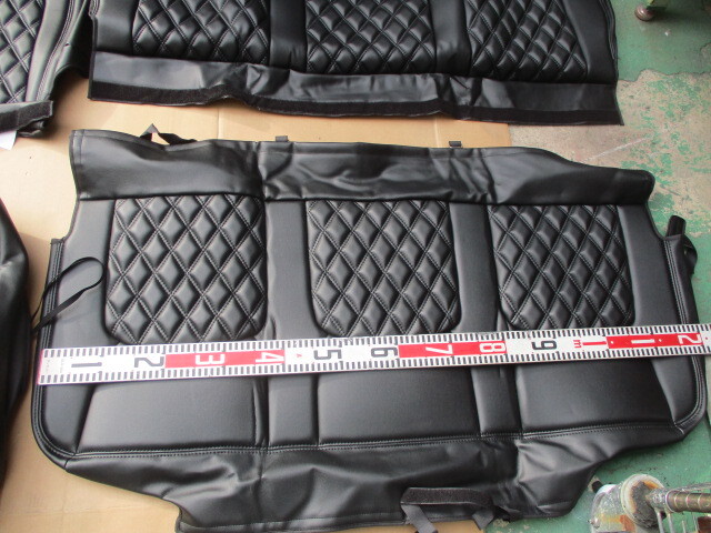 Yahoo!オークション - U87/未使用 ハイエース シートカバー 200系 PVC...