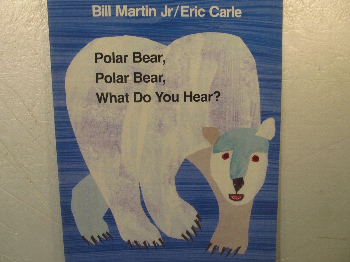Yahoo!オークション - 2501MK 洋書絵本「Polar Bear Polar Bear What D...