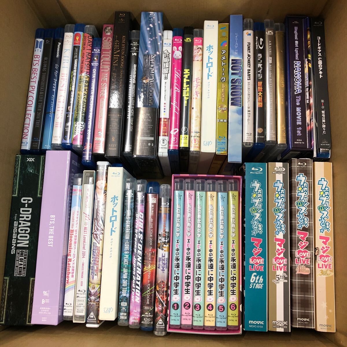 Yahoo!オークション - SFK まとめ Blu-ray 55本セット 邦画 洋画 アニ...