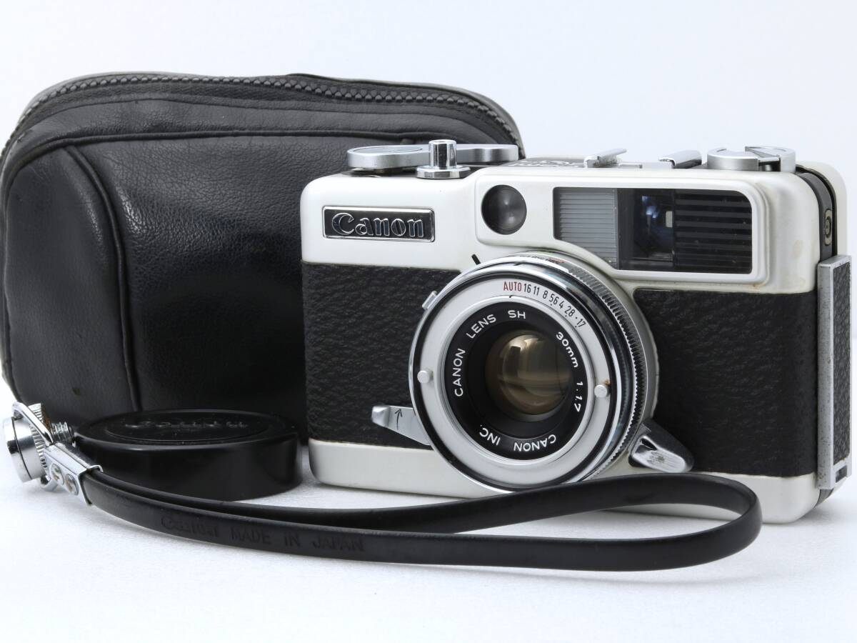 0020【良品】CANON demi EE17 30mm F1.7 純正ケース・キャップ 0020【良品】CANON demi EE17 30mm F1.7 純正ケース・キャップ