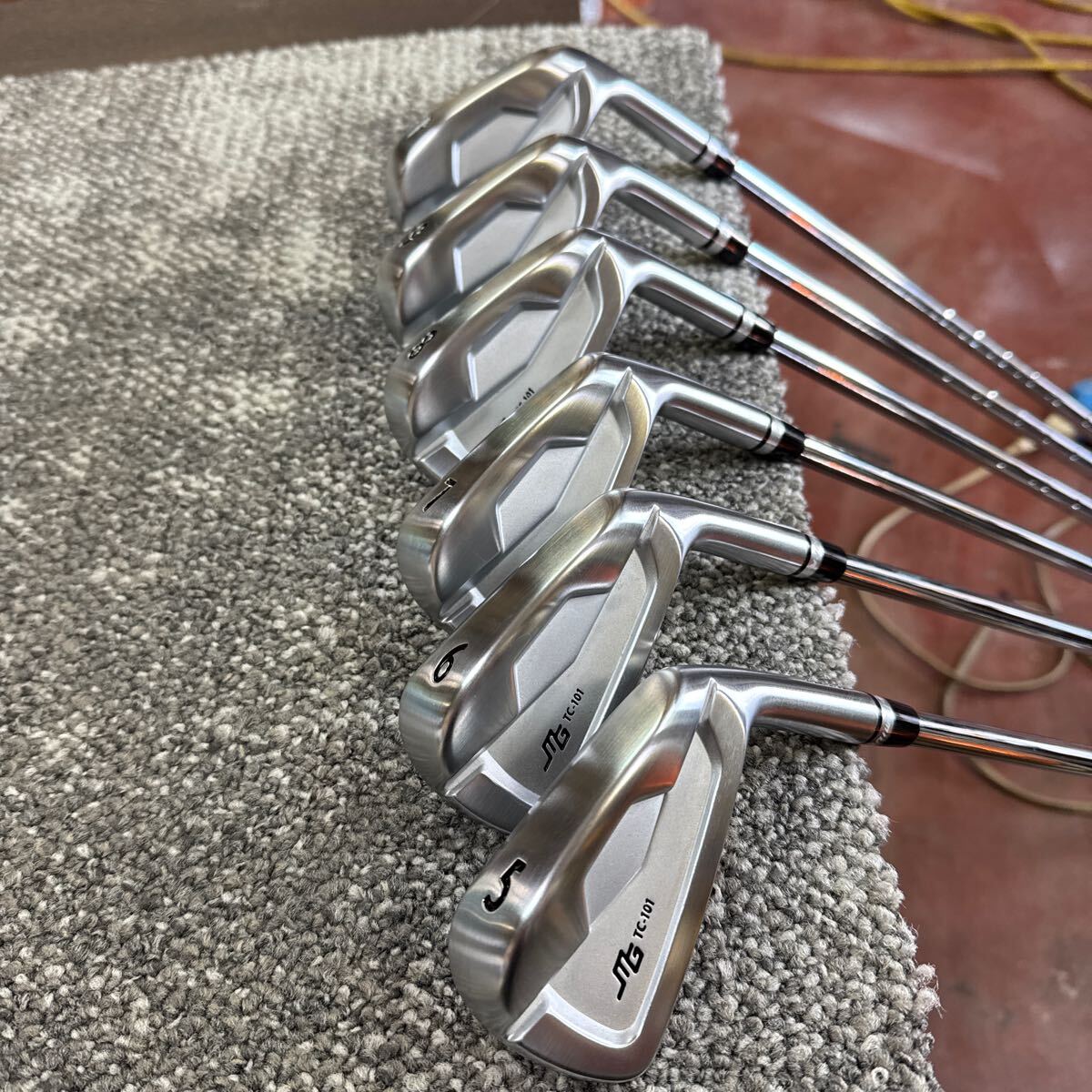 Yahoo!オークション - 三浦技研 TC101 アイアン P〜5 6本セット 超美品...