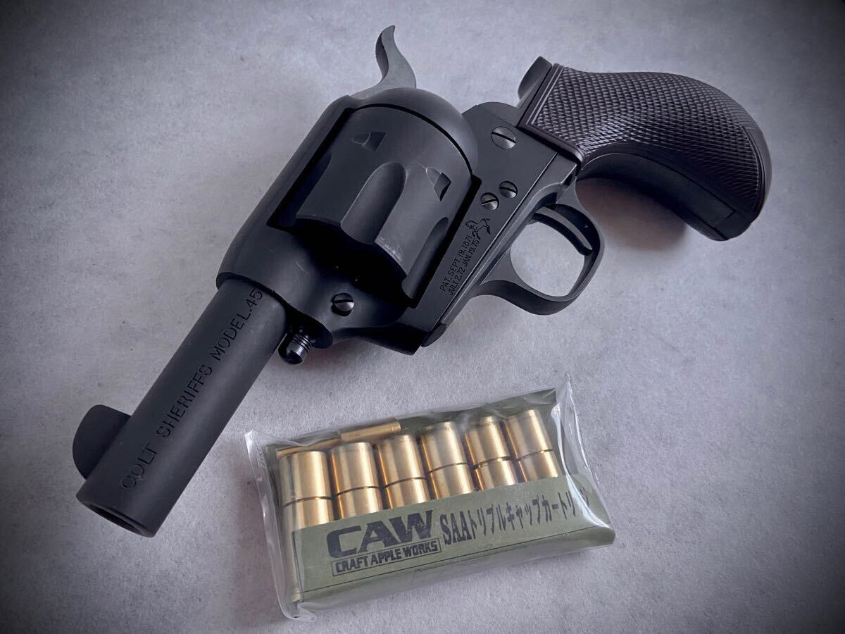 Yahoo!オークション - 未使用 CAW SAA モデルガン シェリフズ モデル ...