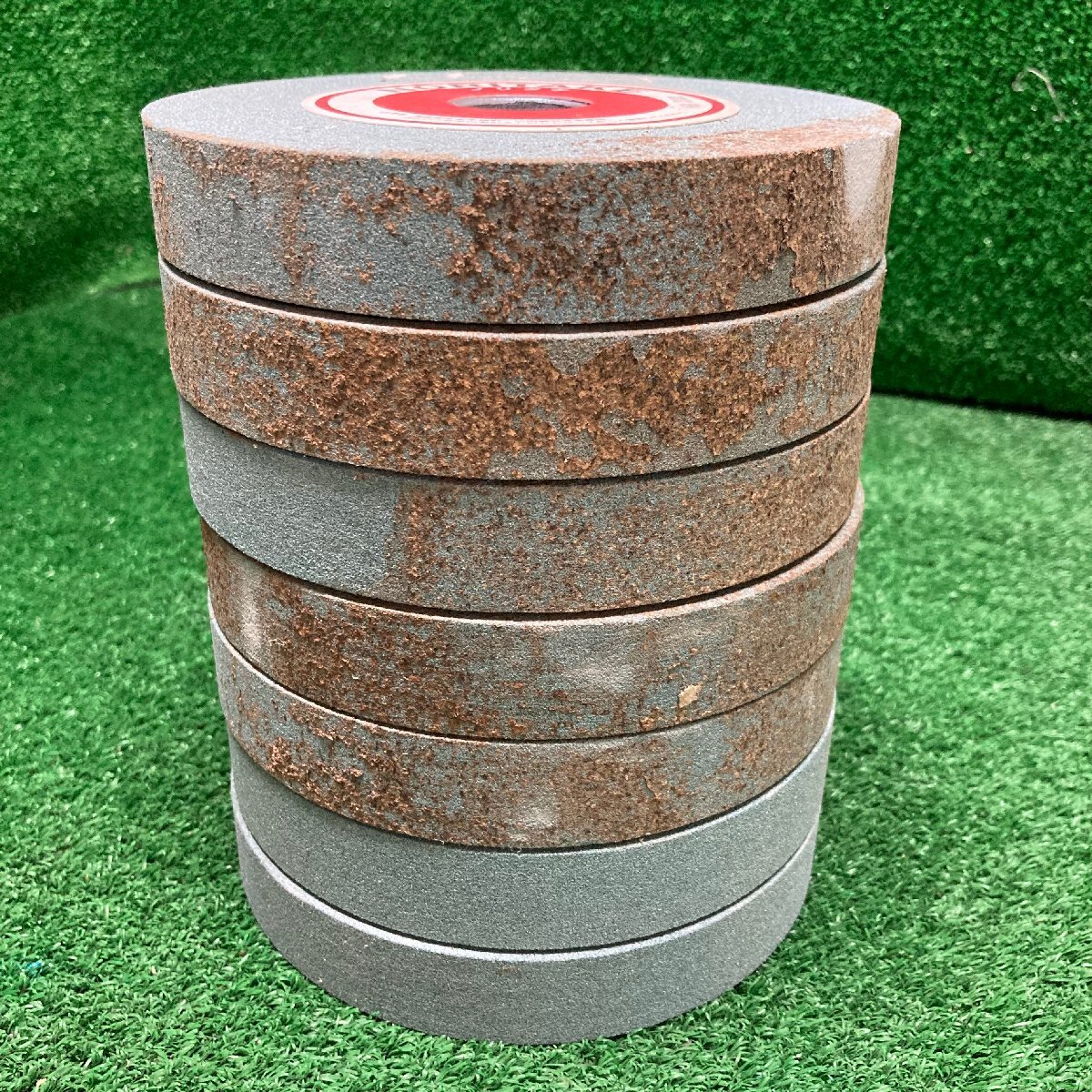 Yahoo!オークション - 成落L032 ノリタケ 研削砥石 GC120H7V81R φ150×2...