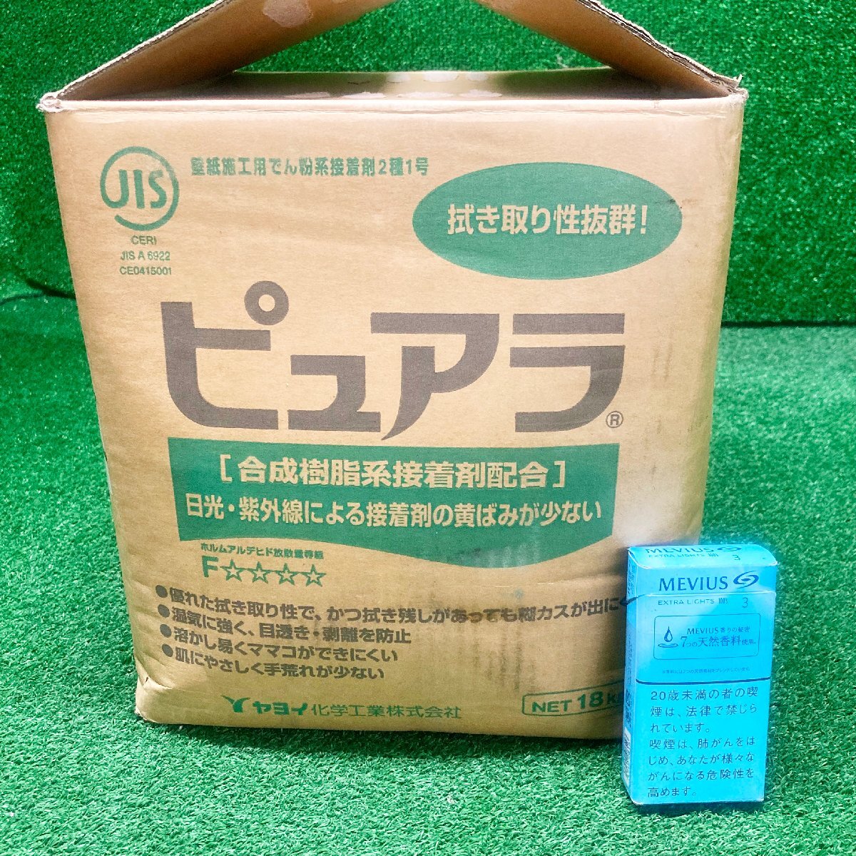 Yahoo!オークション - コ落L073 ヤヨイ化学工業 壁紙施工用でん粉系接...