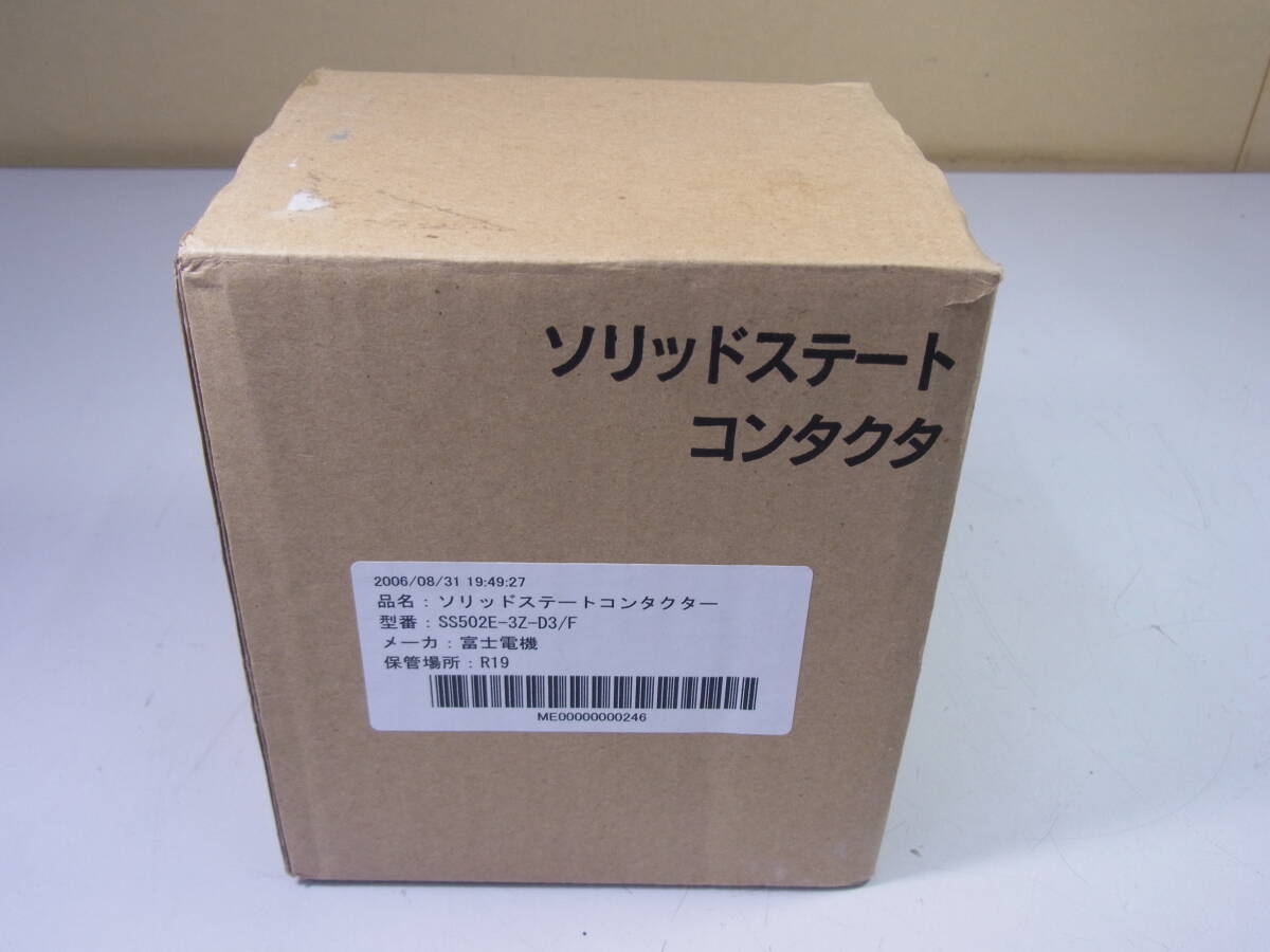 Yahoo オークション 富士電機 Ss502e 3z D3f ソリッドステットコンタ