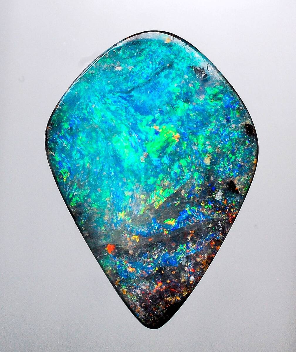 Yahoo!オークション - 【100円～】 天然ボルダーオパール ルース 7.7ct...