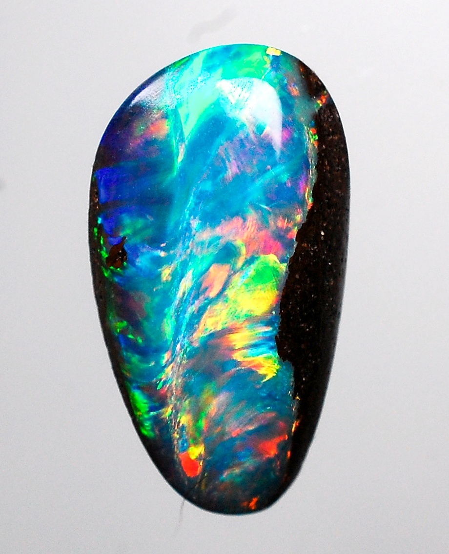 Yahoo!オークション - 【100円～】 天然ボルダーオパール ルース 1.45c...