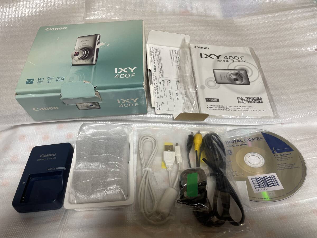 Yahoo!オークション - 【美品・動作確認済み】 Canon IXY-400F コンパ...