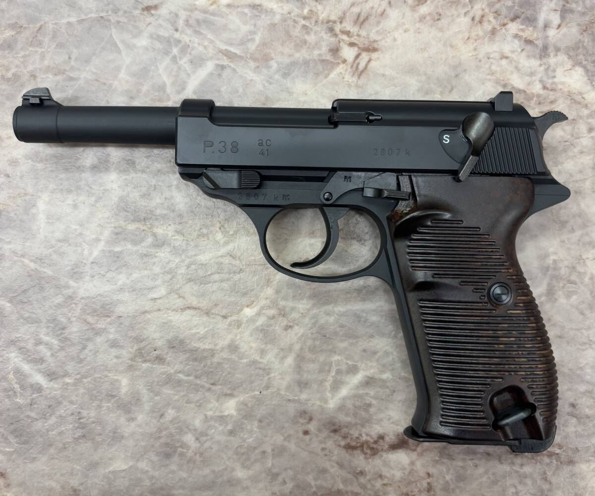 Yahoo!オークション - 1000円〜 マルゼン ワルサーP38 AC41 ブラックモ...