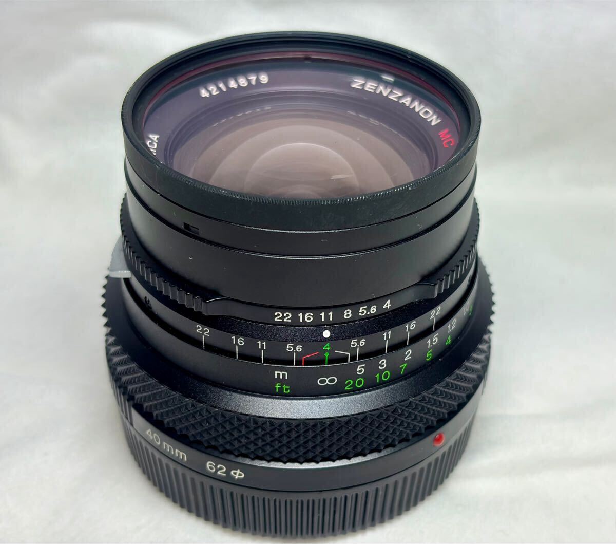 Yahoo!オークション - ZENZA BRONICA ゼンザブロニカ ZENZANON MC 40mm...