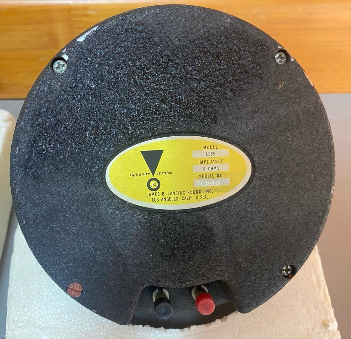 Yahoo!オークション - JBL LE85 ツイーターペア 動作品