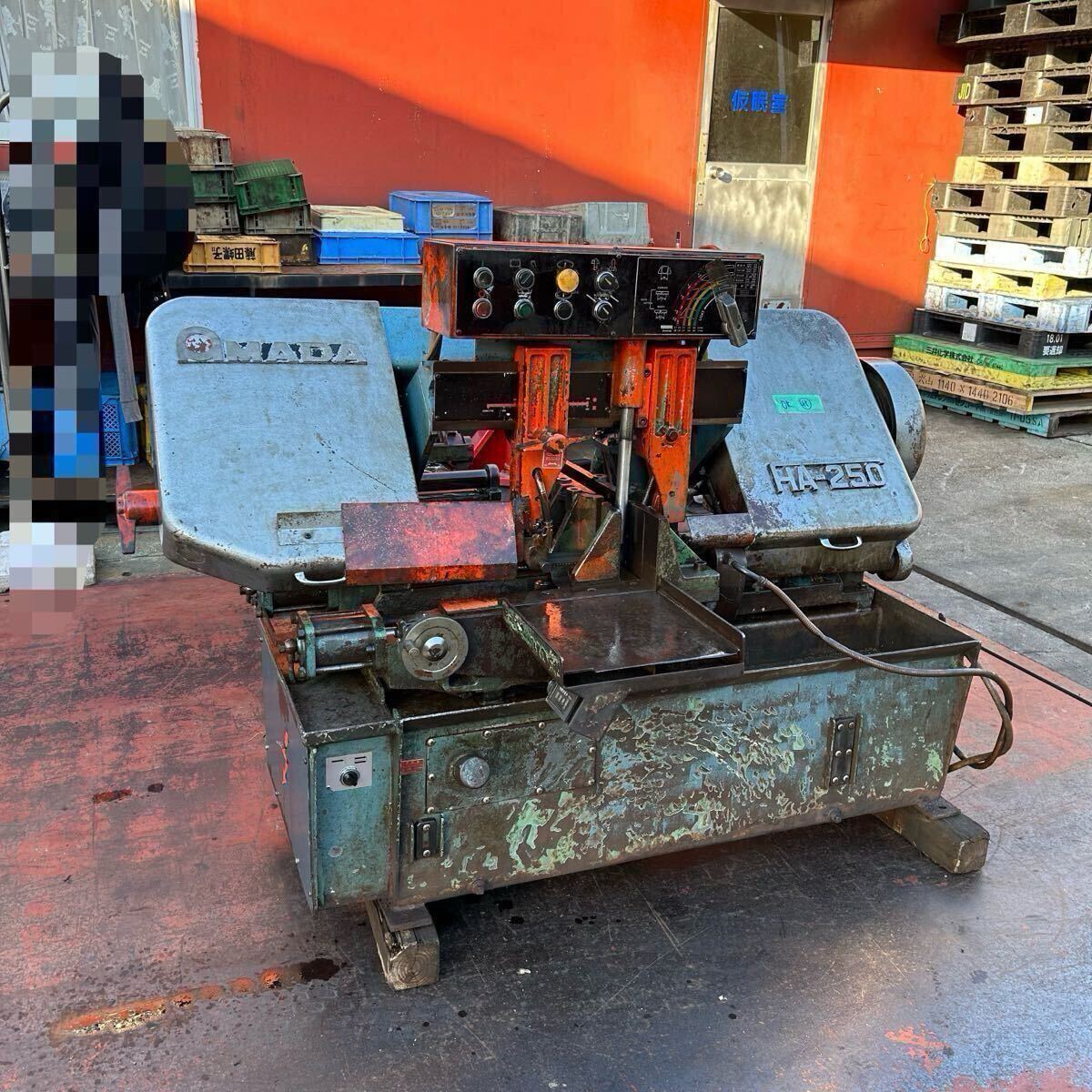 T8750 1円〜 AMADA アマダ バンドソー 切断機 HA-250 切断能力250 送り付き 三相200V 50Hz(メタルソー、バンドソー)｜売買されたオークション情報、yahooの ...