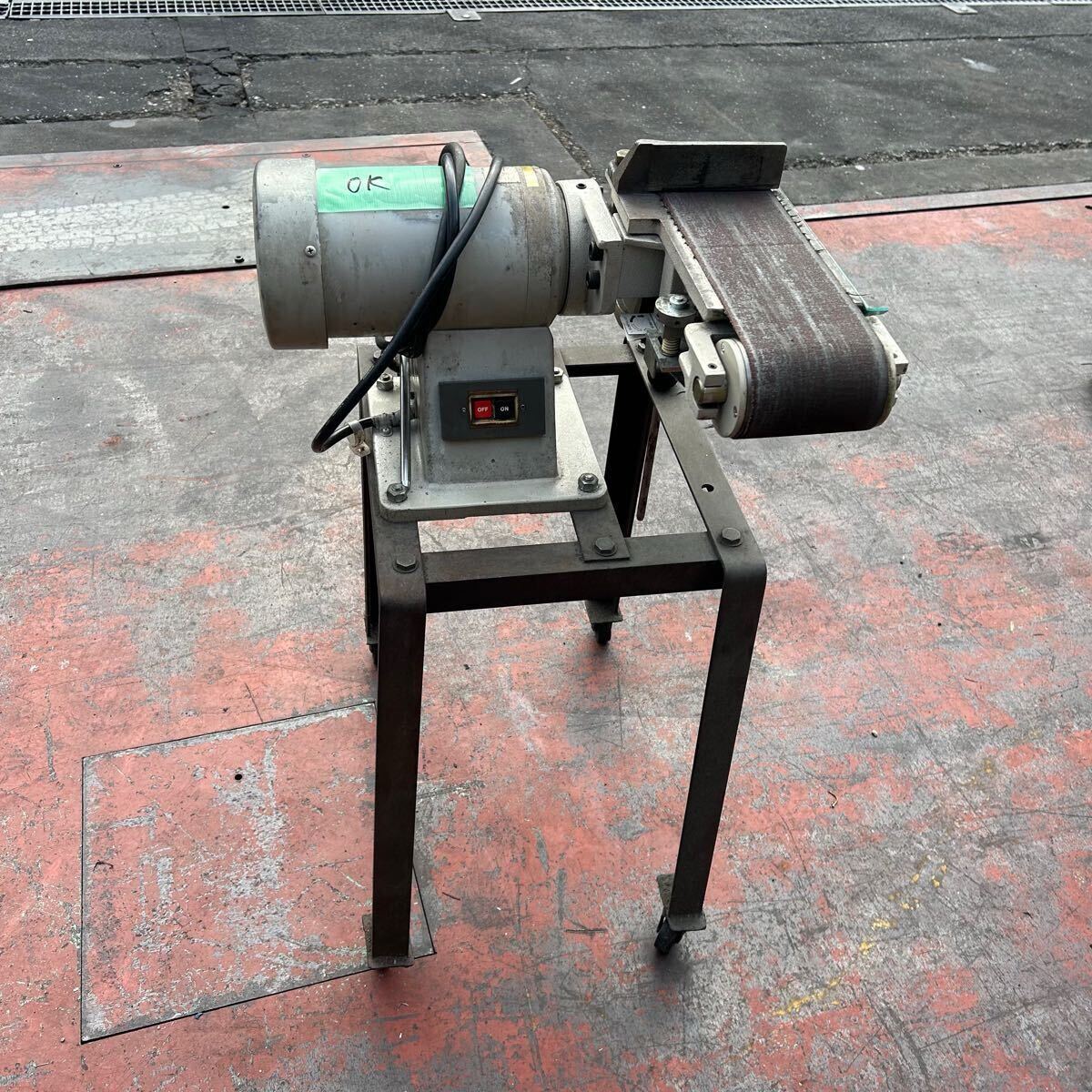 Yahoo!オークション - T9468 下村電友舎 ベルトグラインダー レジンダ...