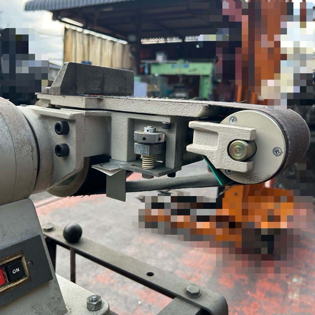 Yahoo!オークション - T9468 下村電友舎 ベルトグラインダー レジンダ...