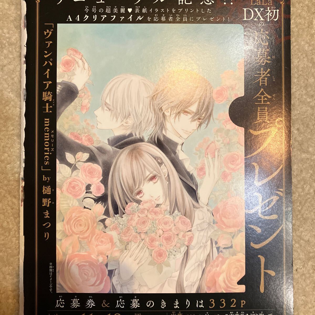 Yahoo!オークション - 【全プレ】ヴァンパイア騎士 A4 クリアファイル ...