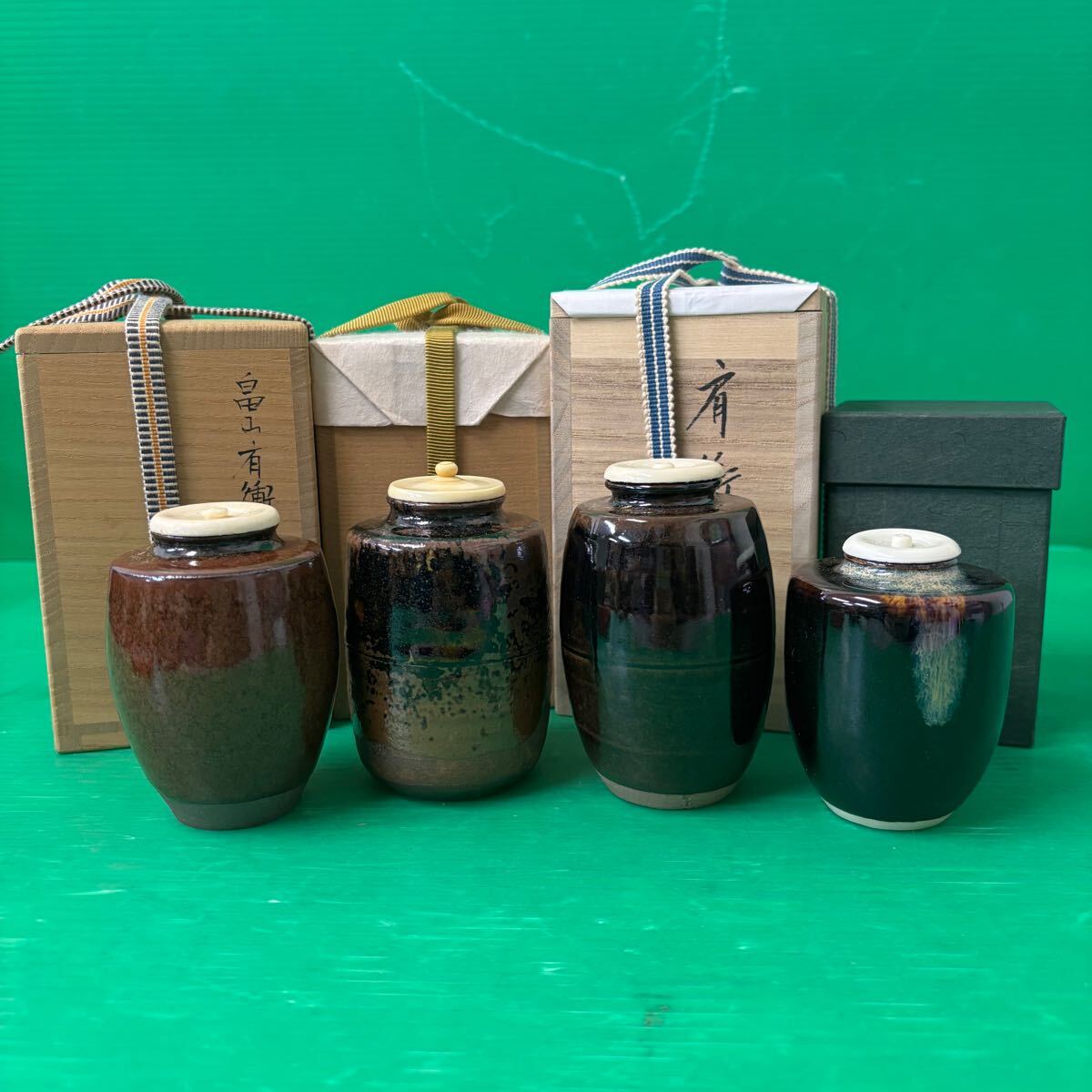 Yahoo!オークション - A638 茶入 まとめ売り 茶器 茶道具 古瀬戸茶入 ...