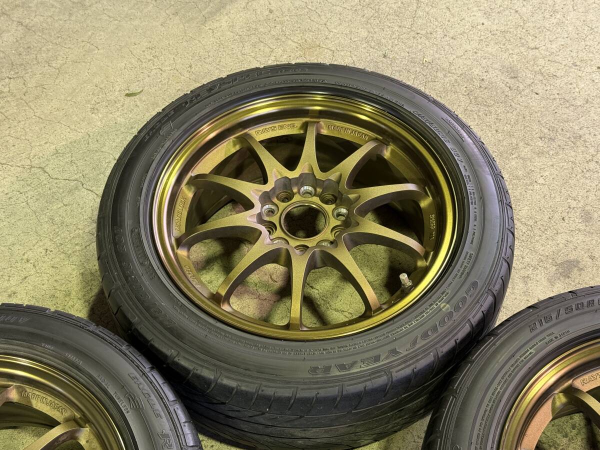 RAYS CE28 16インチ 5H PCD114.3 5穴 7J＋42 ブロンズ 4本 R16 シビック スイフト(ラジアルタイヤ)｜売買されたオークション情報、yahooの商品情報を ...