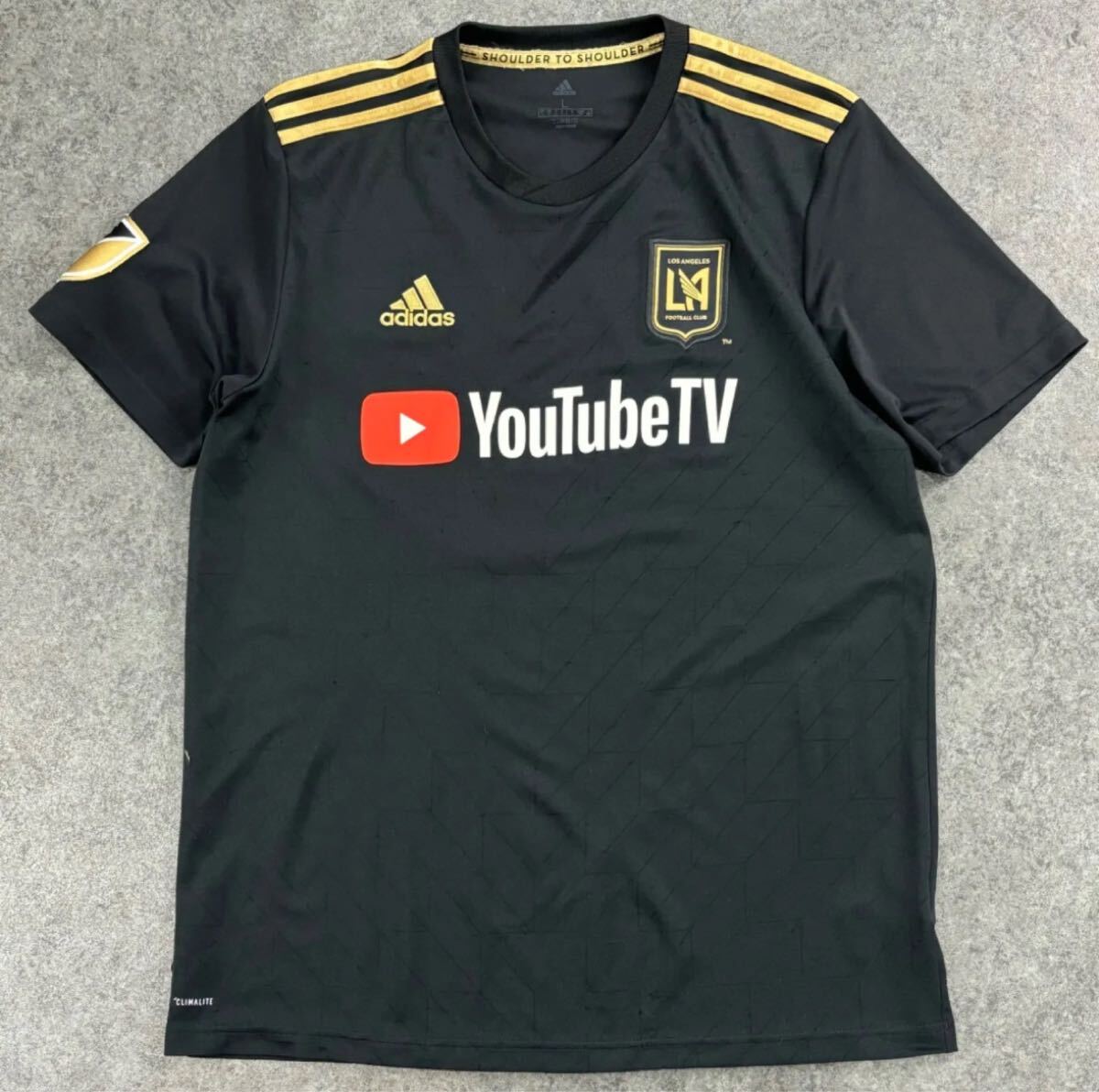 ADIDAS MLS Los Angeles FC YouTube TV アディダス メジャーリーグサッカー ロサンゼルスFC ホーム ユニフォーム ユーチューブTV 2XO-其他–日本 ...