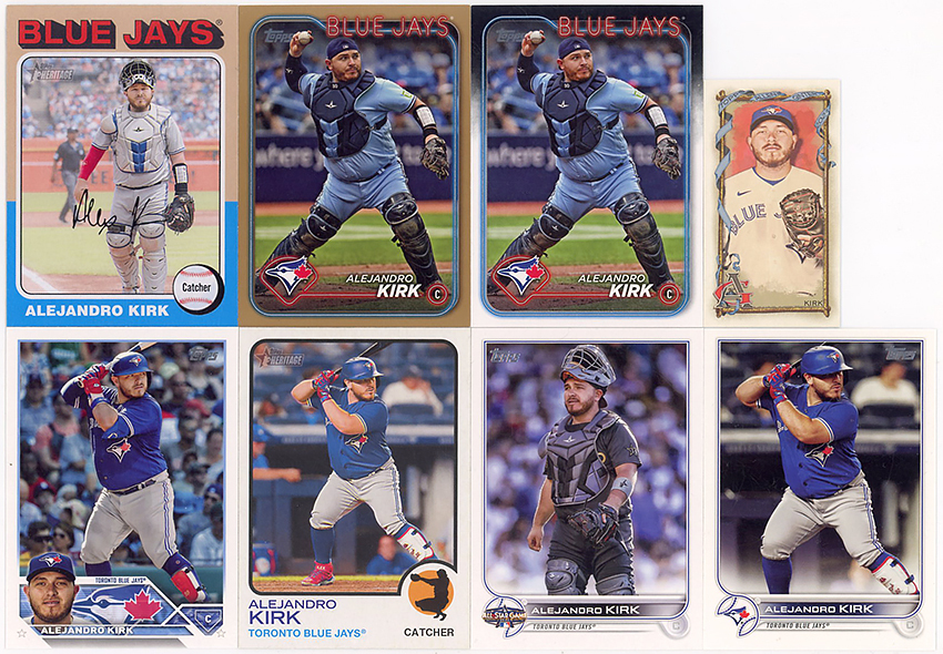 Yahoo!オークション - BLUEJAYS捕手 ALEJANDRO KIRK/2024-2019年RC&PRO...