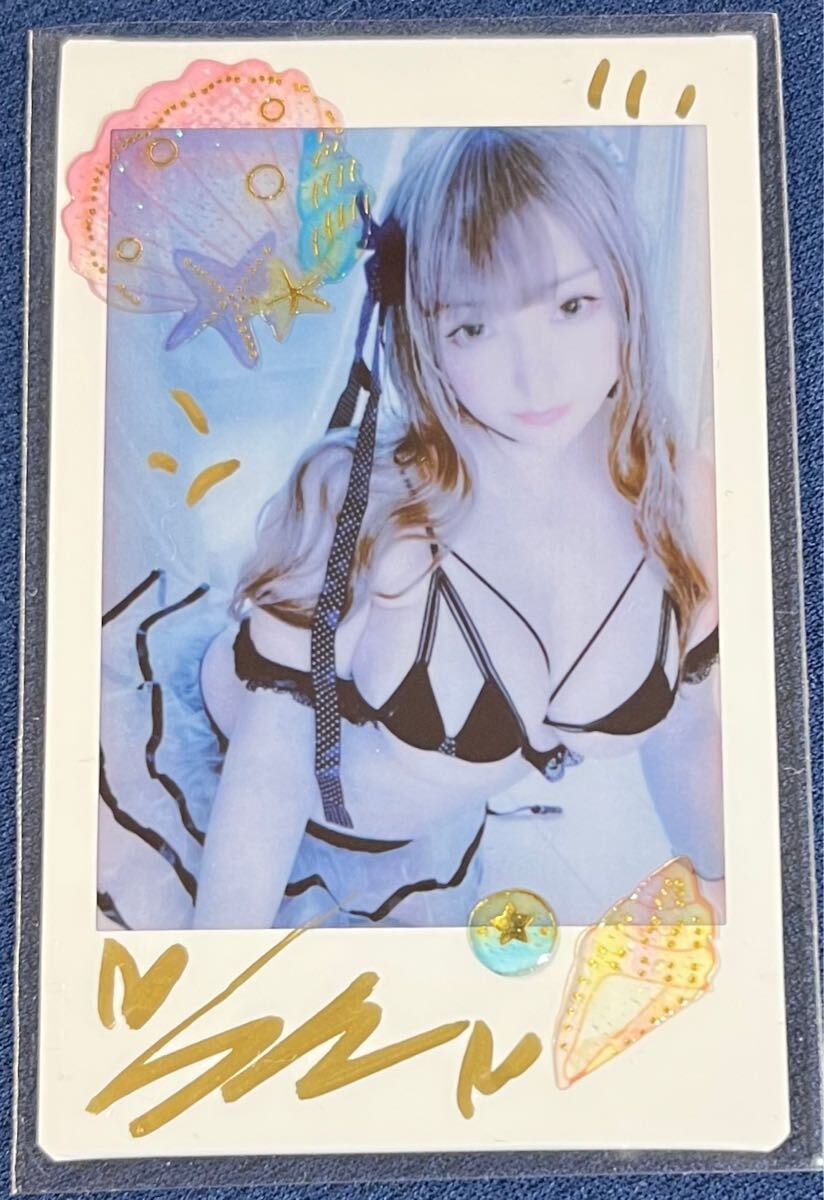 日本代購代標第一品牌【樂淘letao】－SAKU 直筆サイン入りチェキ サク 同人 巨乳 コスプレイヤー グラビア モデル cosplayer