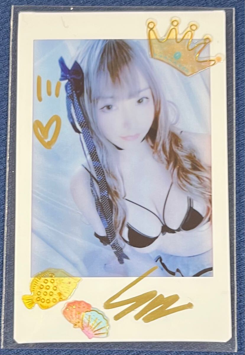 Yahoo!オークション - SAKU 直筆サイン入りチェキ サク 巨乳 同人 コス...