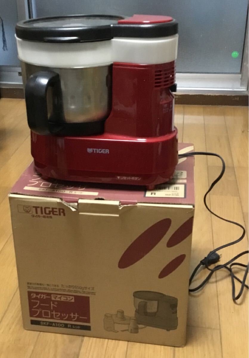 Yahoo!オークション - J25 タイガー マイコン フードプロセッサ SKF-A...