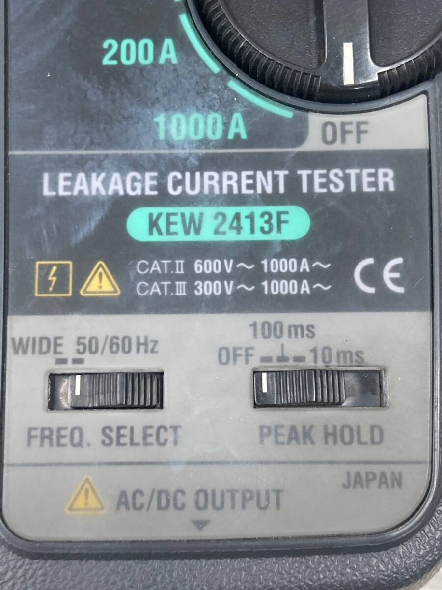 Yahoo!オークション - 【0924】 KYORITSU(共立電気計器) 漏れ電流・負...