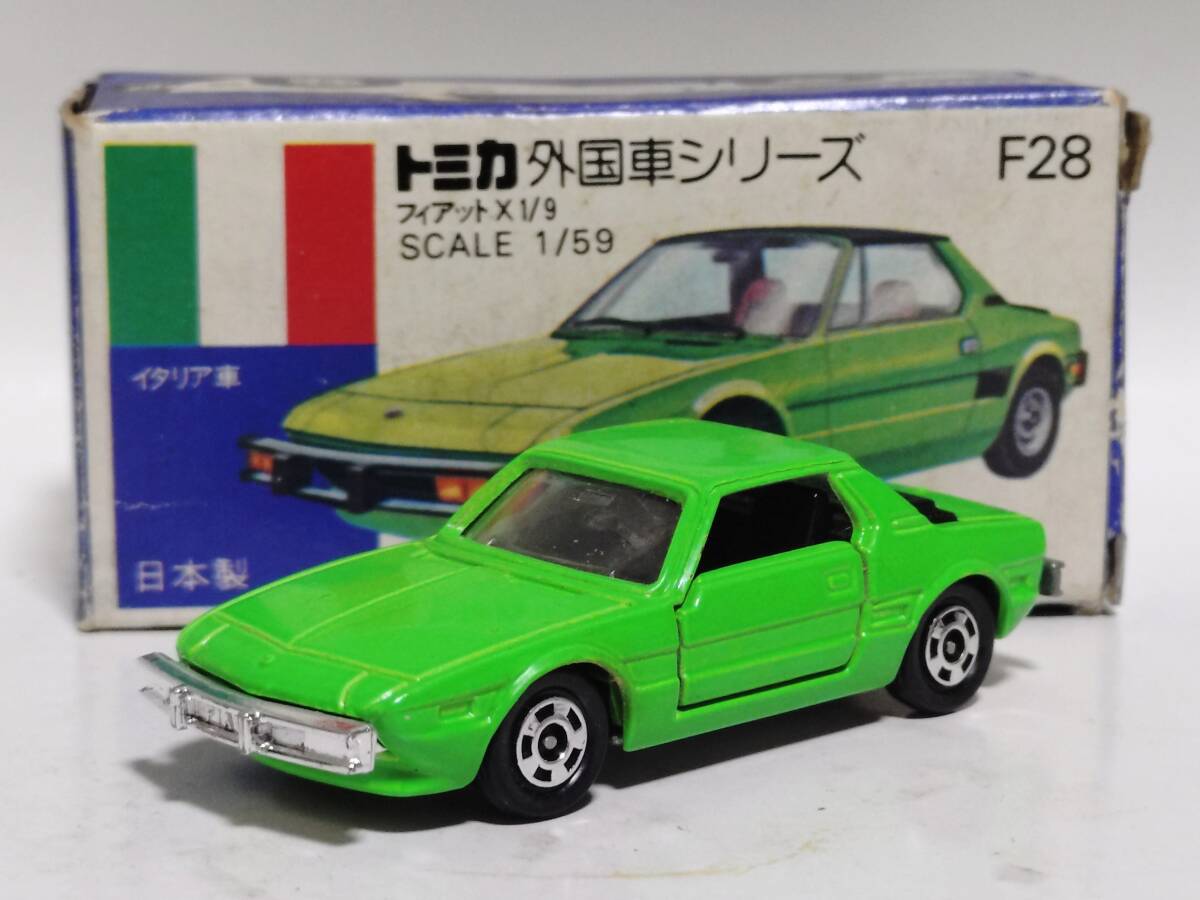 Yahoo!オークション - トミカ F28 フィアットX1/9