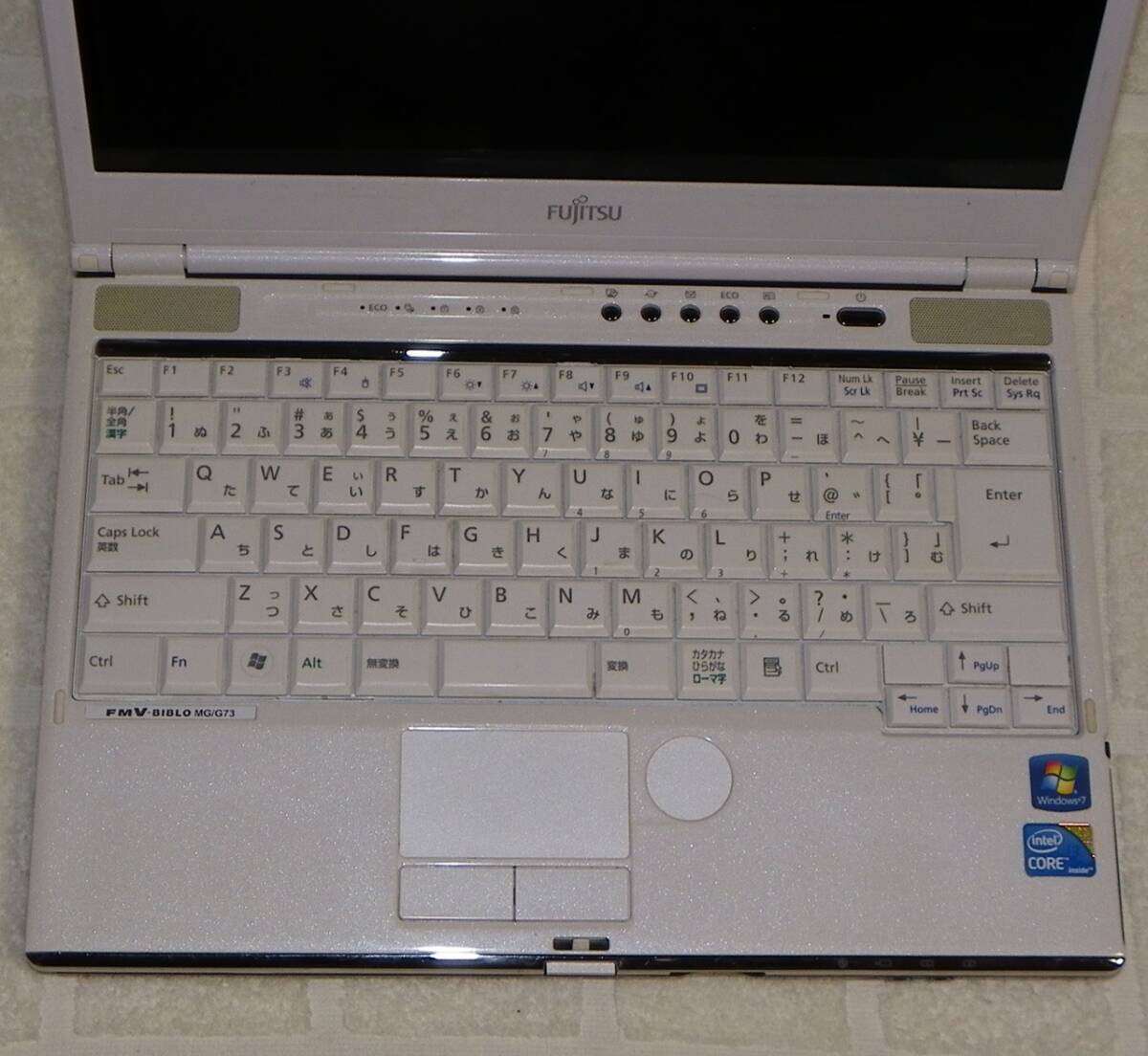 Yahoo!オークション - F238富士通 BIBLO MG/G73 i3-330M 500GB/SSHD 6G...