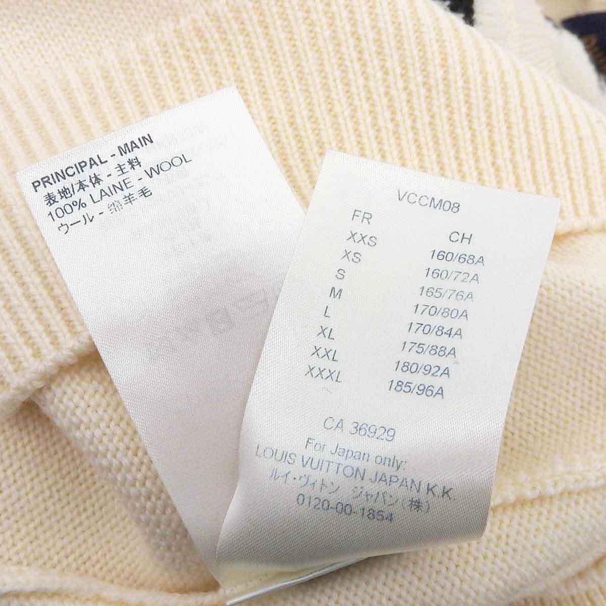 Yahoo!オークション - ルイヴィトン クロック インターシャ ニット RM2...