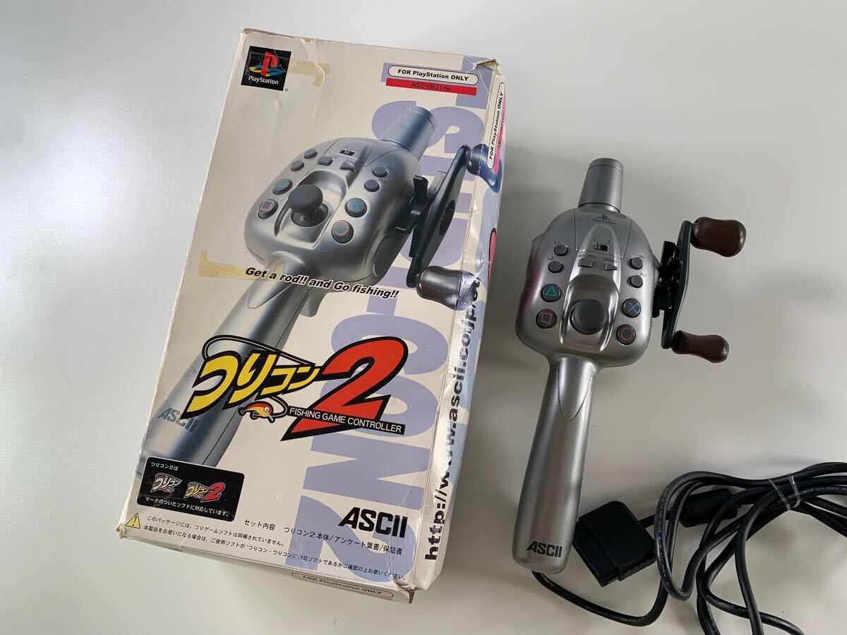 外観 動作未確認 ASCII アスキー つりコン2 ASC-0521 釣りゲーム専用 コントローラー プレイステーション 品 管理L488(コントローラー)｜売買されたオークション情報 ...