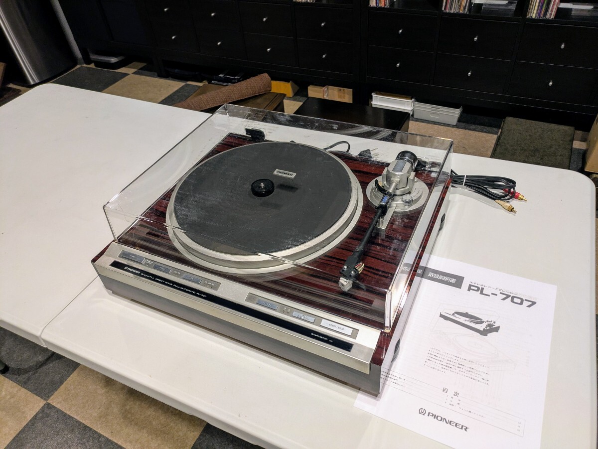 メンテナンス済 パイオニア PL-707 フルオートレコードプレーヤー カートリッジ ダイレクトドライブ クォーツ(パイオニア)｜売買されたオークション情報、yahooの商品情報をアーカイブ ...