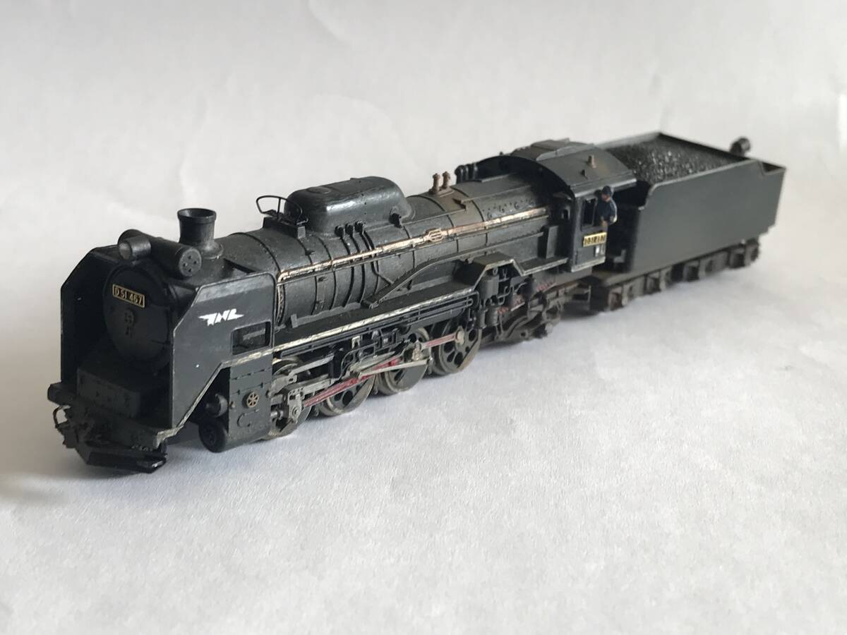 Yahoo!オークション - 国鉄D51 467号機 苗場機関区 メイクアップ・ウ...