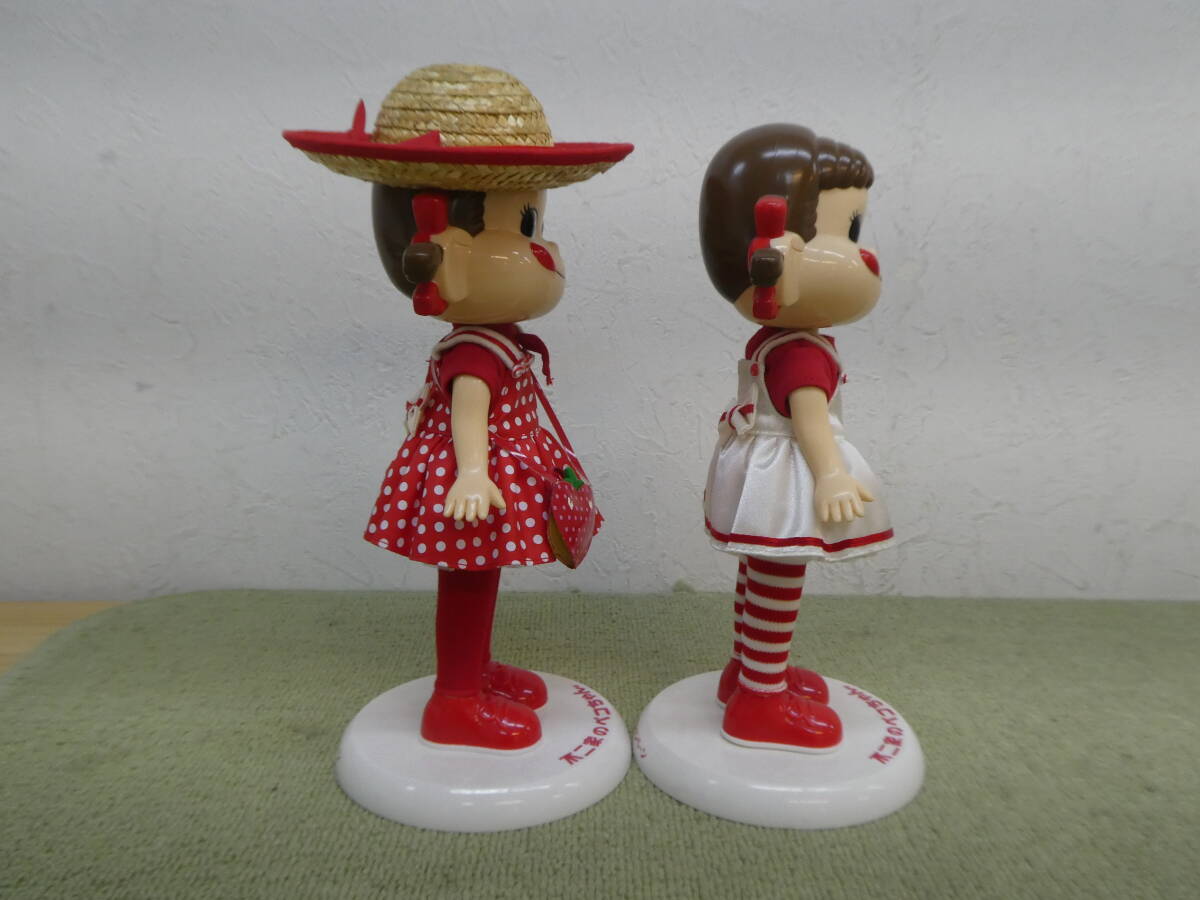 Yahoo!オークション - 103-T69) 現状品 不二家 卓上 ペコちゃん 苺フェ...