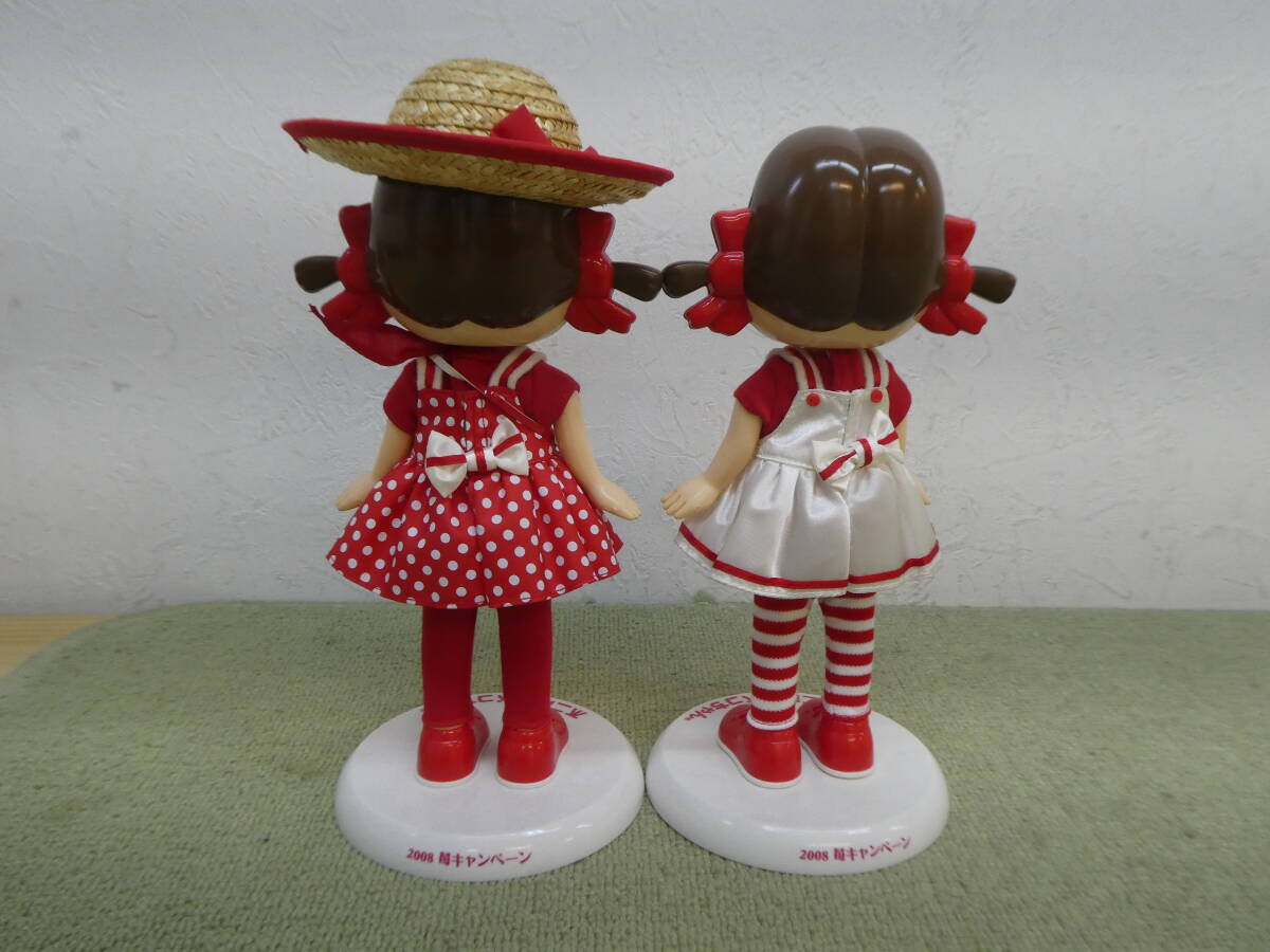 Yahoo!オークション - 103-T69) 現状品 不二家 卓上 ペコちゃん 苺フェ...