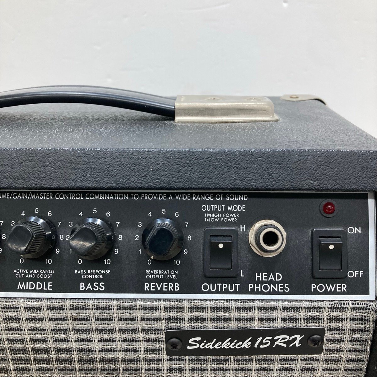 Yahoo!オークション - ジャンク Fender Sidekick 15RX ギターアンプ[D2...