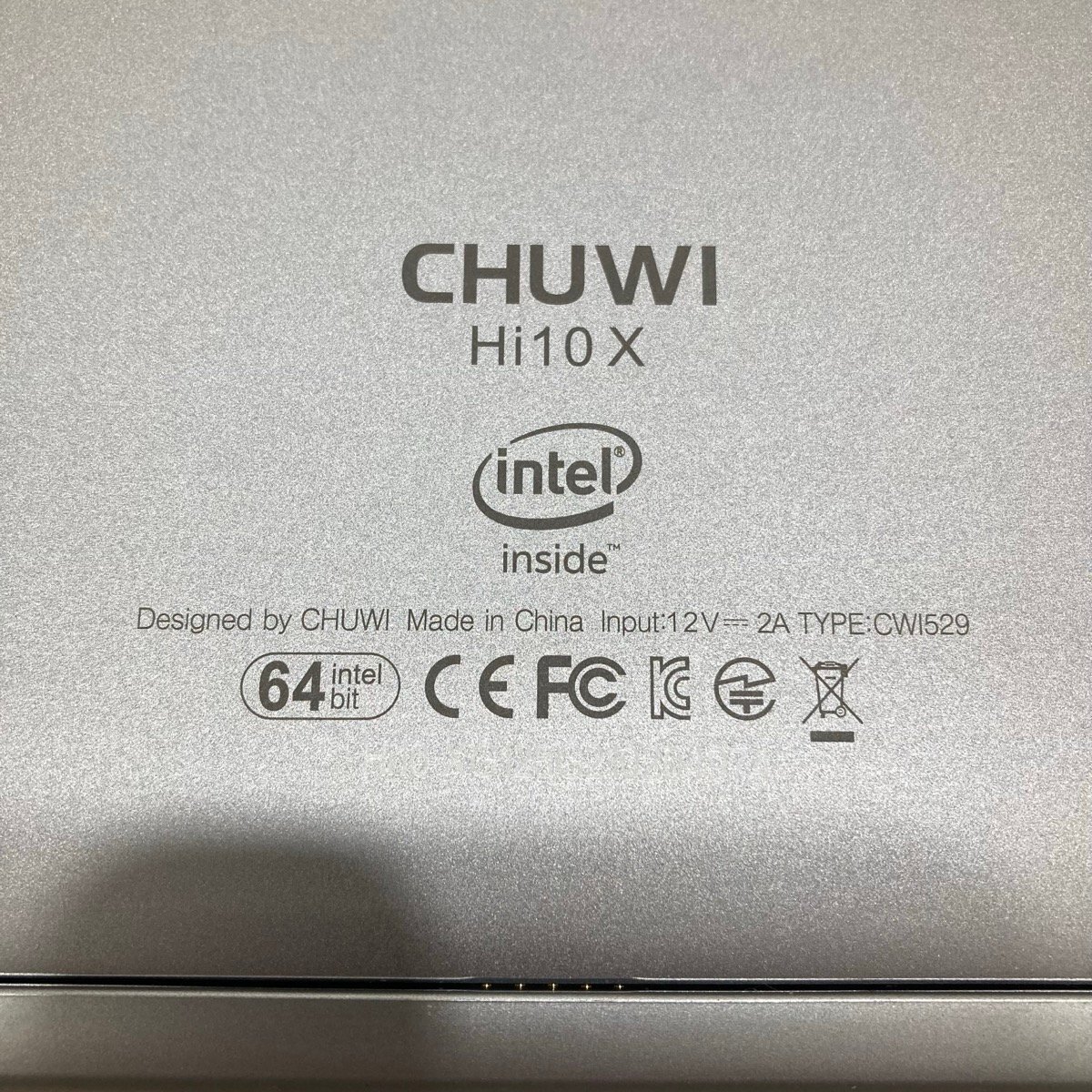Yahoo!オークション - CHUWI Hi10 X 10.1インチ タブレット PC Intel C...