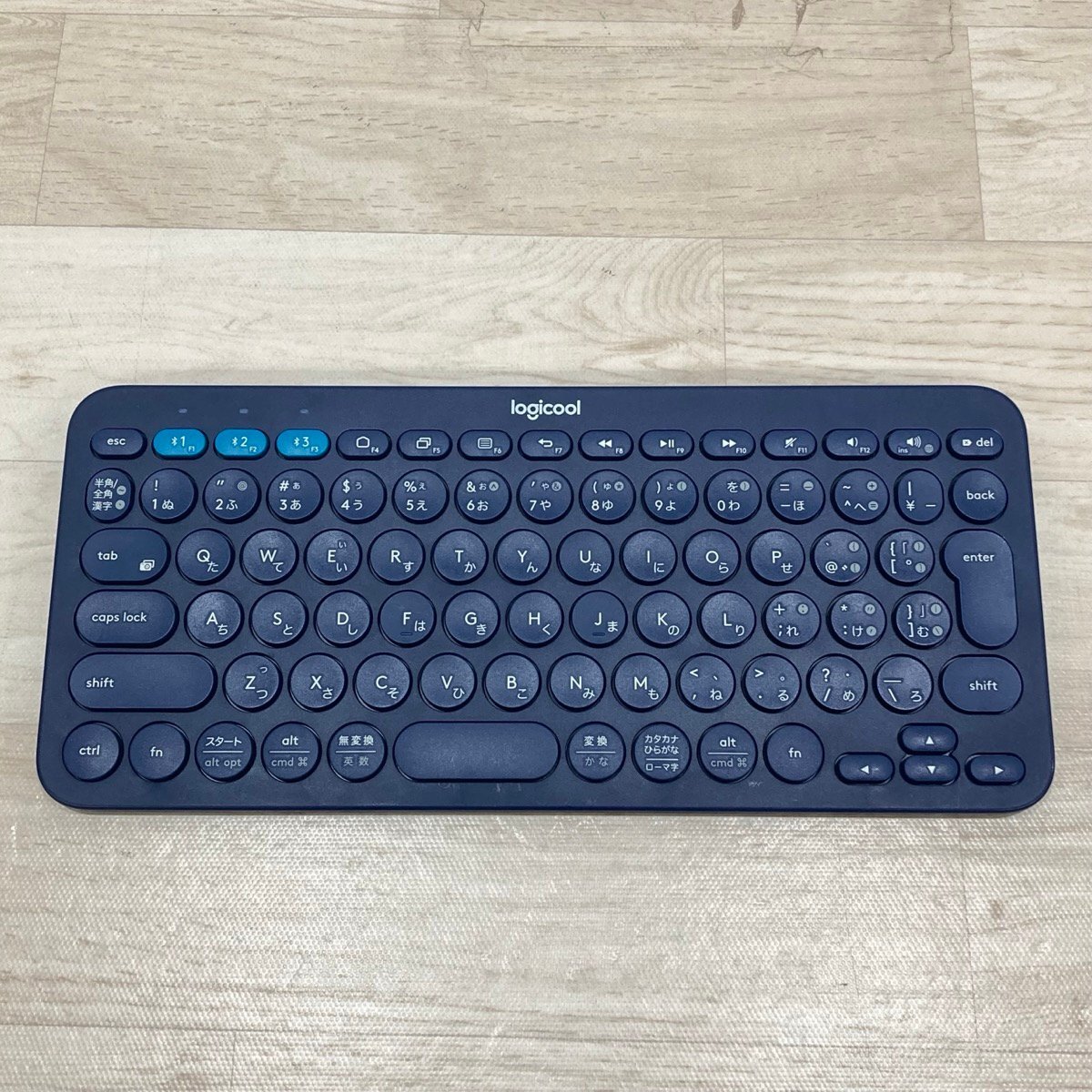 Yahoo!オークション - ロジクール ワイヤレスキーボード k380 ブルー[D...