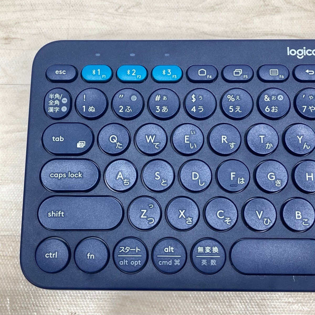 Yahoo!オークション - ロジクール ワイヤレスキーボード k380 ブルー[D...