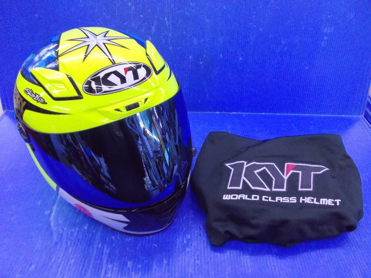 Yahoo!オークション - T【459】美品 KYT KR-1 フルフェイスヘルメット ...