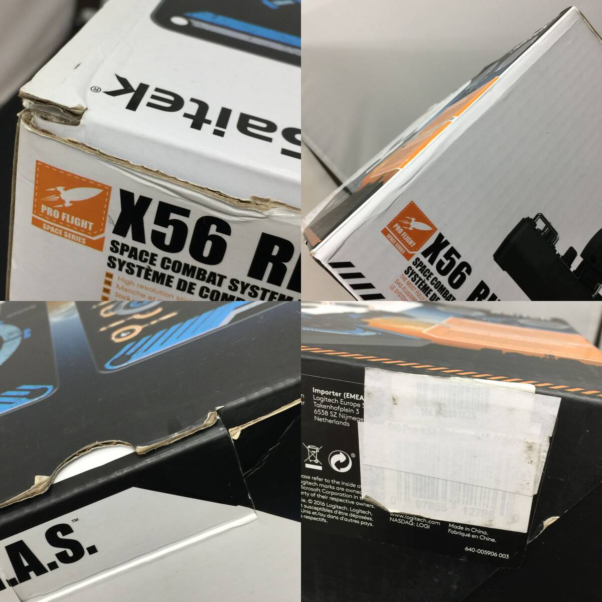 Yahoo!オークション - Saitek PC用フライトシミュレーター X56 RHINO H...