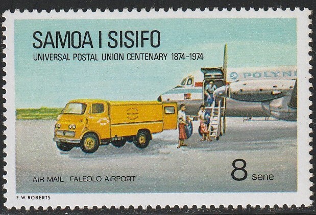 Yahoo!オークション - サモア1974＃403 UPU独立100年 未 ＄0.35