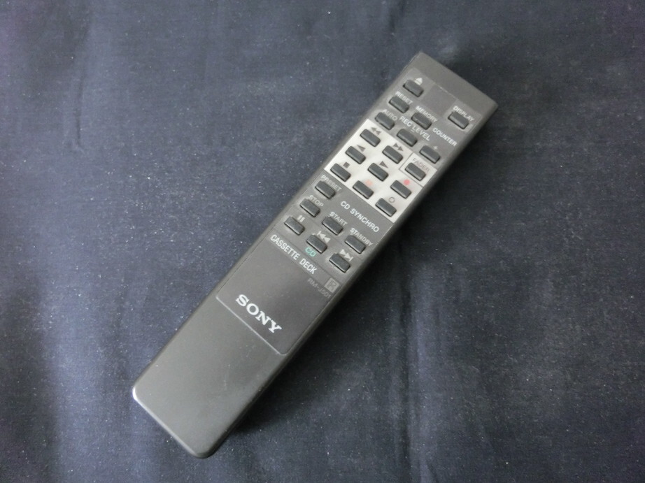 Yahoo!オークション - カセットデッキ リモコン SONY RM-J501