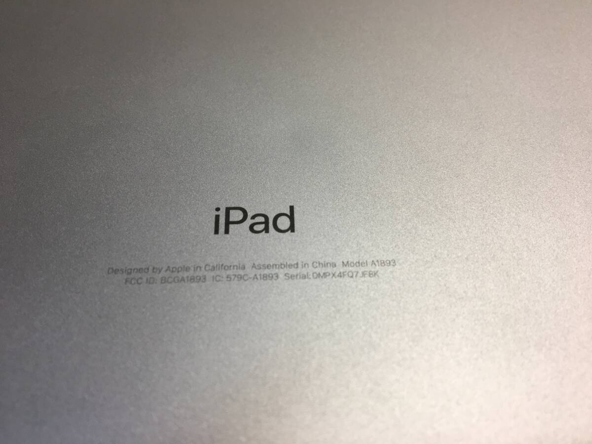 Yahoo!オークション - A1893 iPad (第 6 世代) Wi-Fi MR7G2J/A 初期化 ...