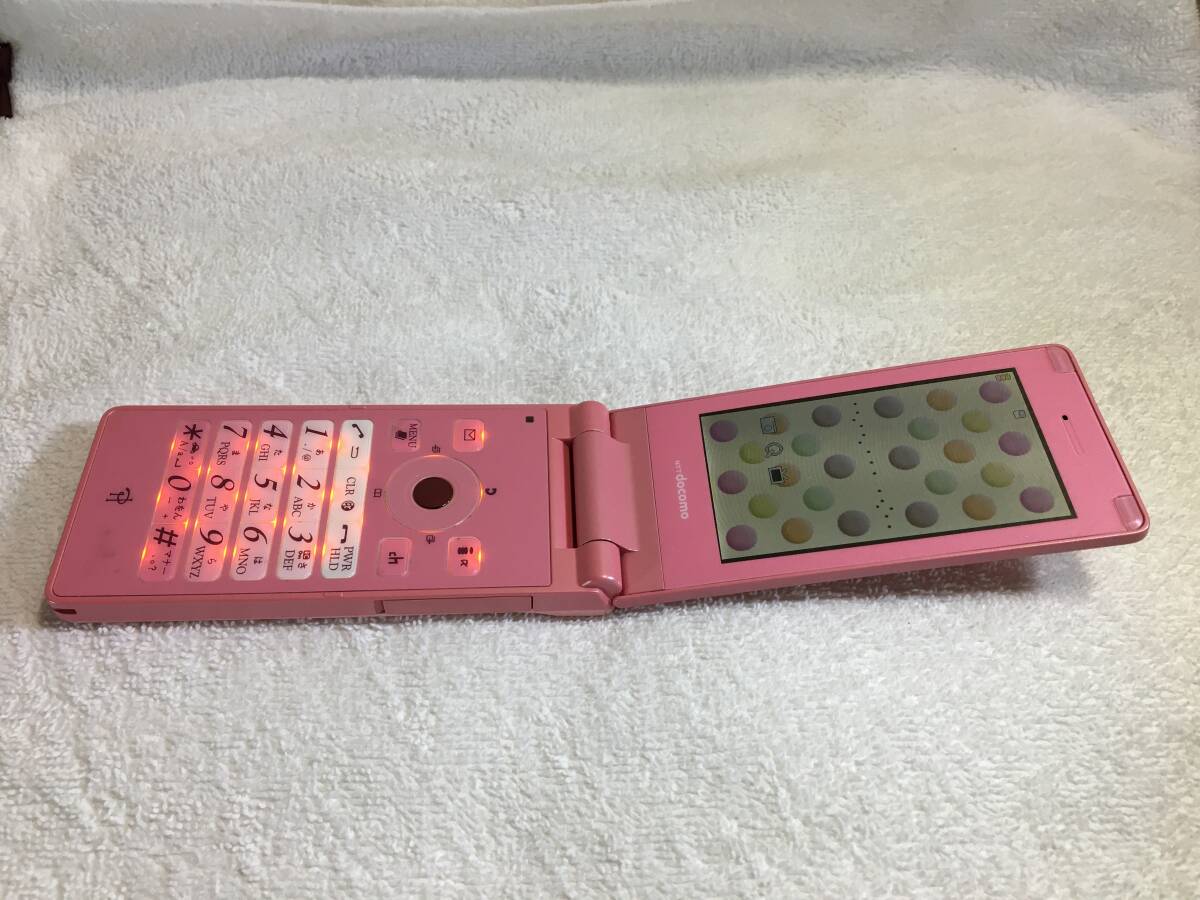 Yahoo!オークション - docomo ドコモ N-03A NEC FOMA ガラケー ピンク ...