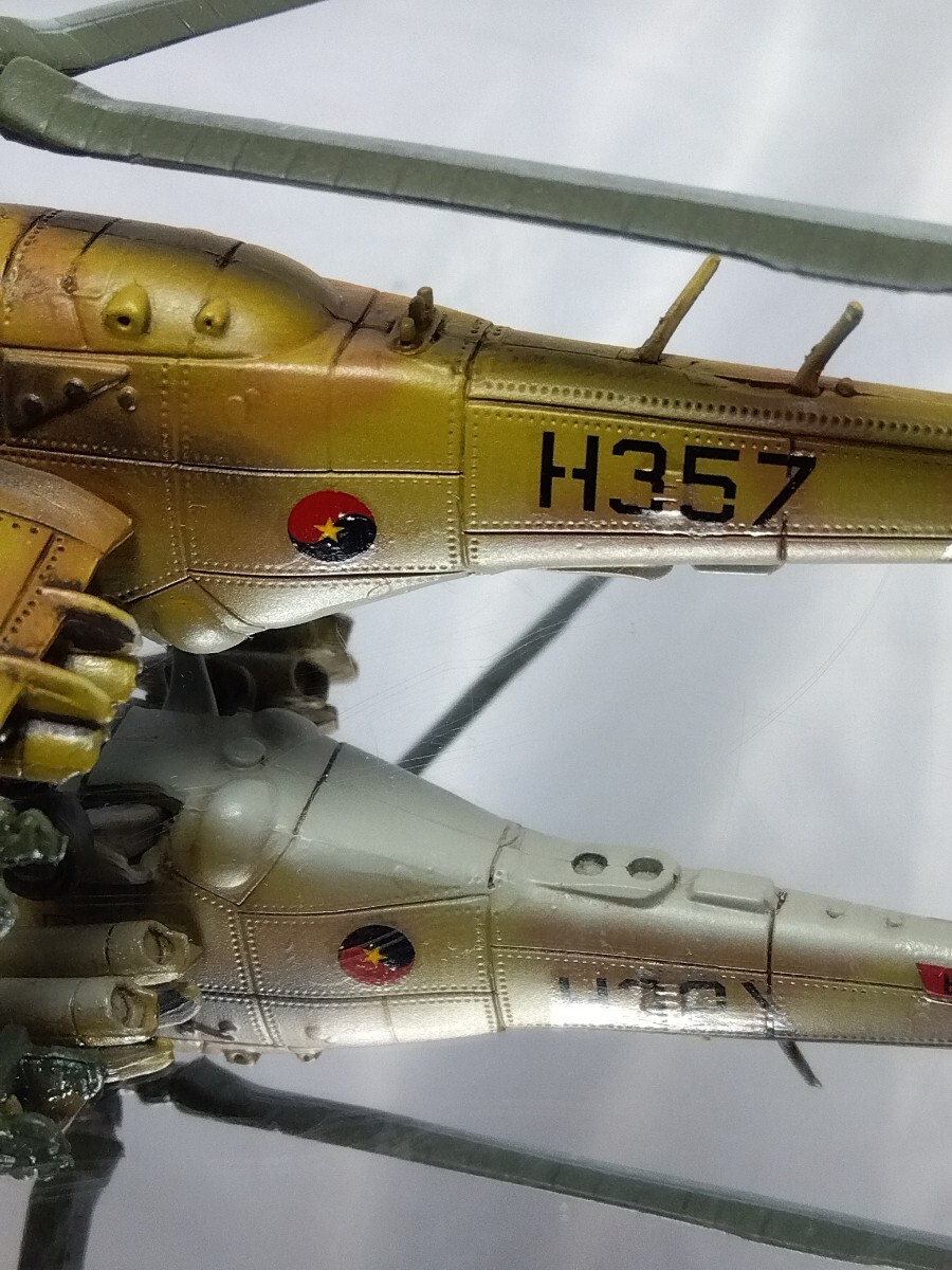 Yahoo!オークション - 1/144 ミルMi24ハインド ディテールアップ完成品...