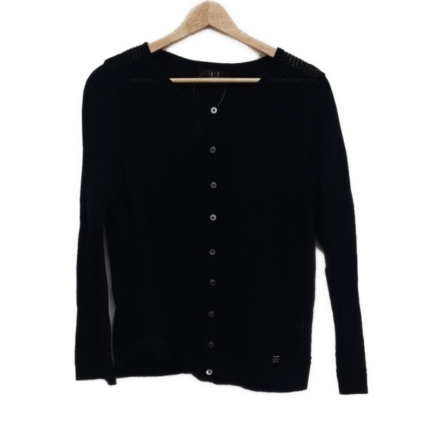 Yahoo!オークション - ダックス DAKS カーディガン サイズ42 XL - 黒 ...