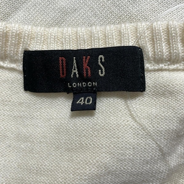 Yahoo!オークション - ダックス DAKS 長袖セーター/ニット サイズ40 L ...